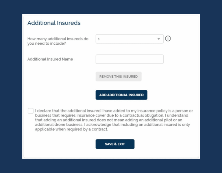 Adding an additional insured to your policy | Coverdrone